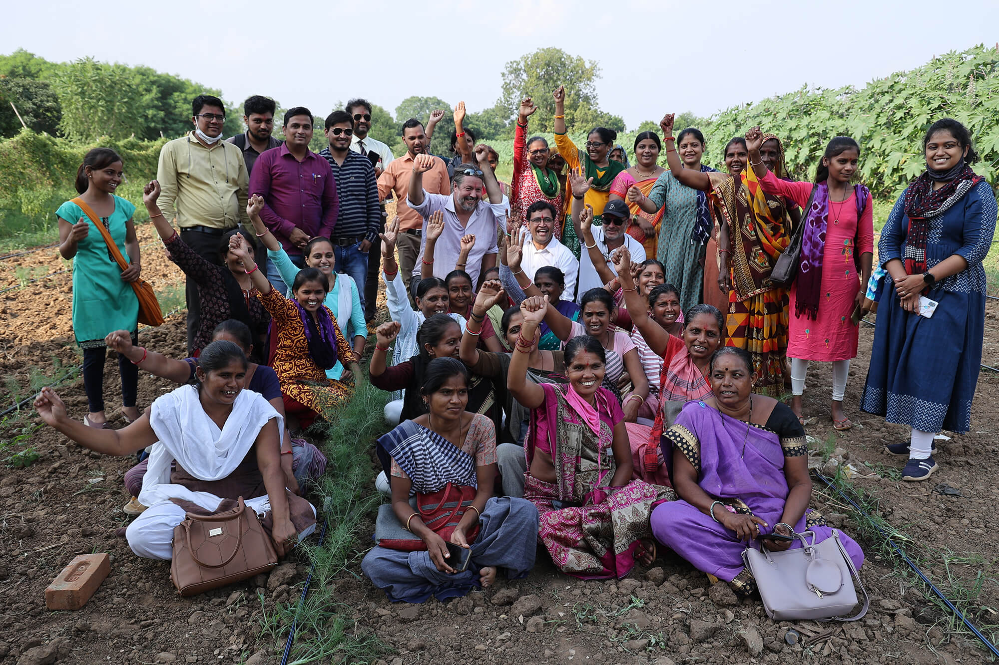 SEWA sisters train in Spowdi Smart Farming | Spowdi